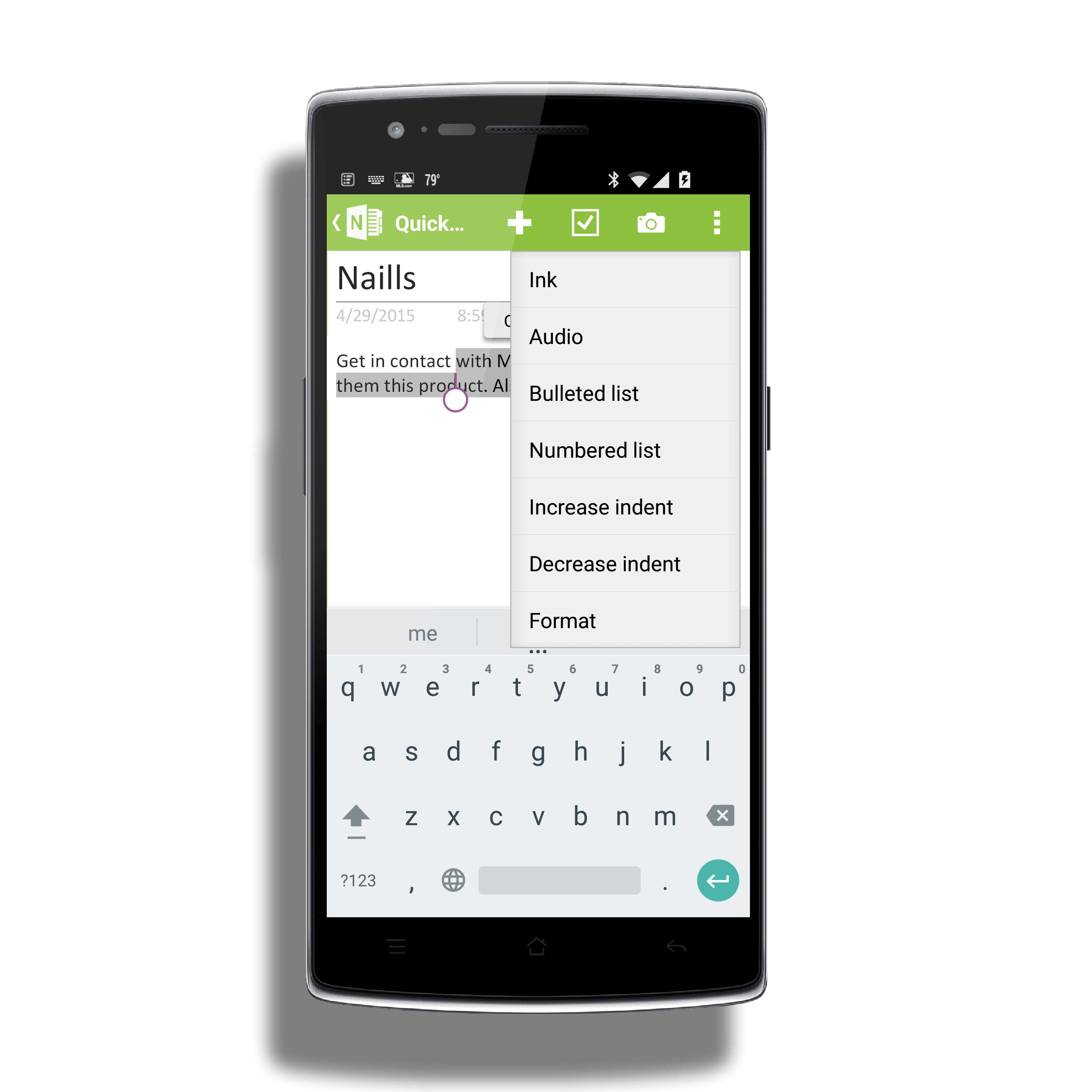 OneNote For Android Updated With Advanced Editing Features 